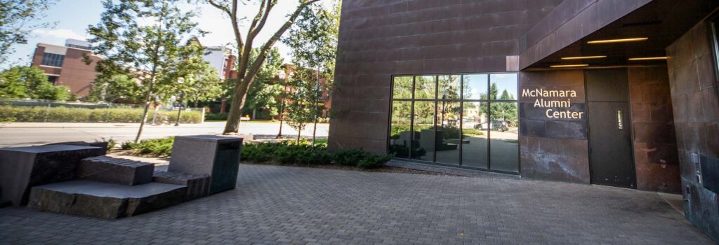 Directions and Parking - McNamara Alumni Center